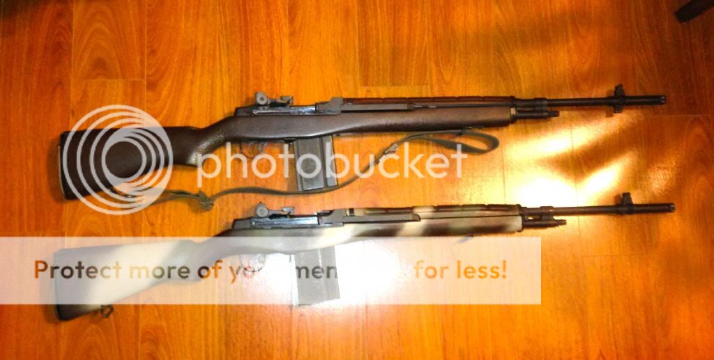 paint the plastic handguard?? | M14 Forum