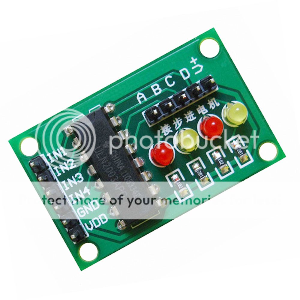 5x ULN2003A Stepper Motor Driver Board 4-phase LED f Arduino PIC 51 AVR ...