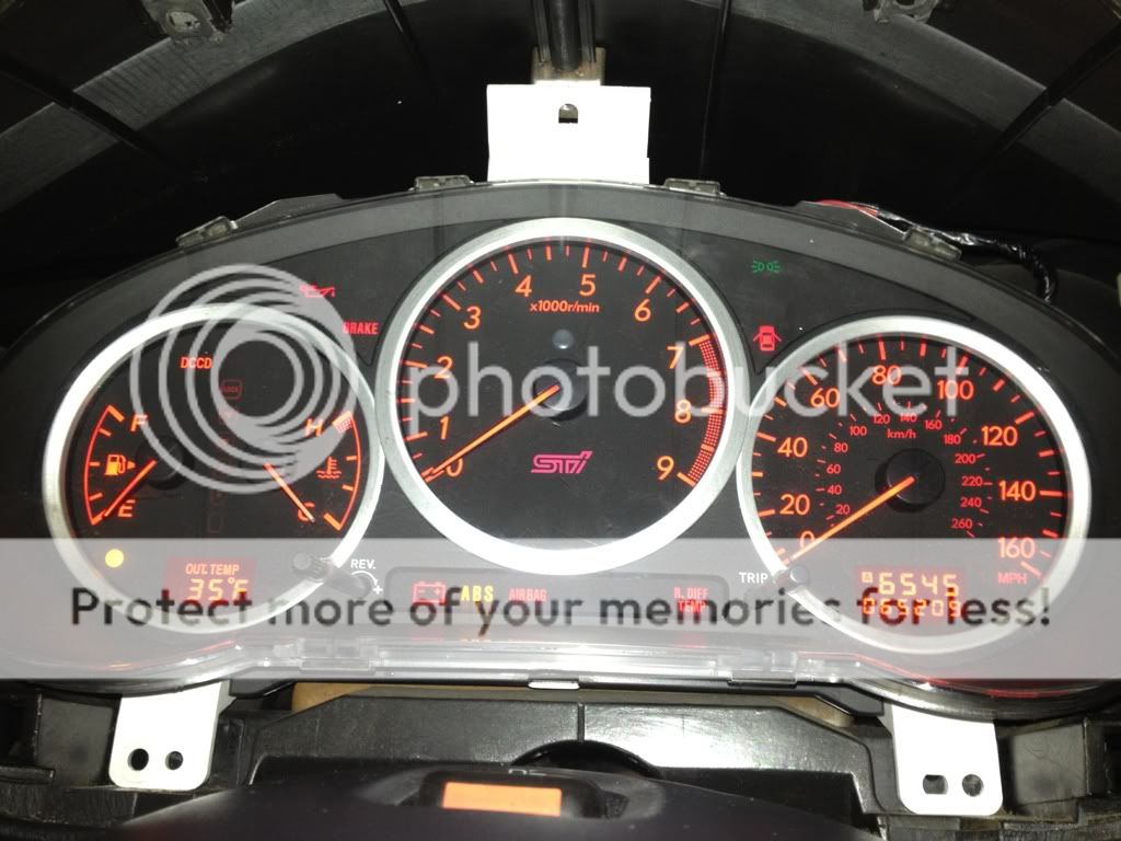 SOLD: - 2007 STI gauge cluster with harness | IW STi Forum